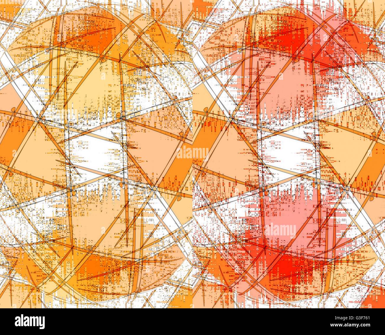 Soft pastel tinted textured modern geometric abstract design ...