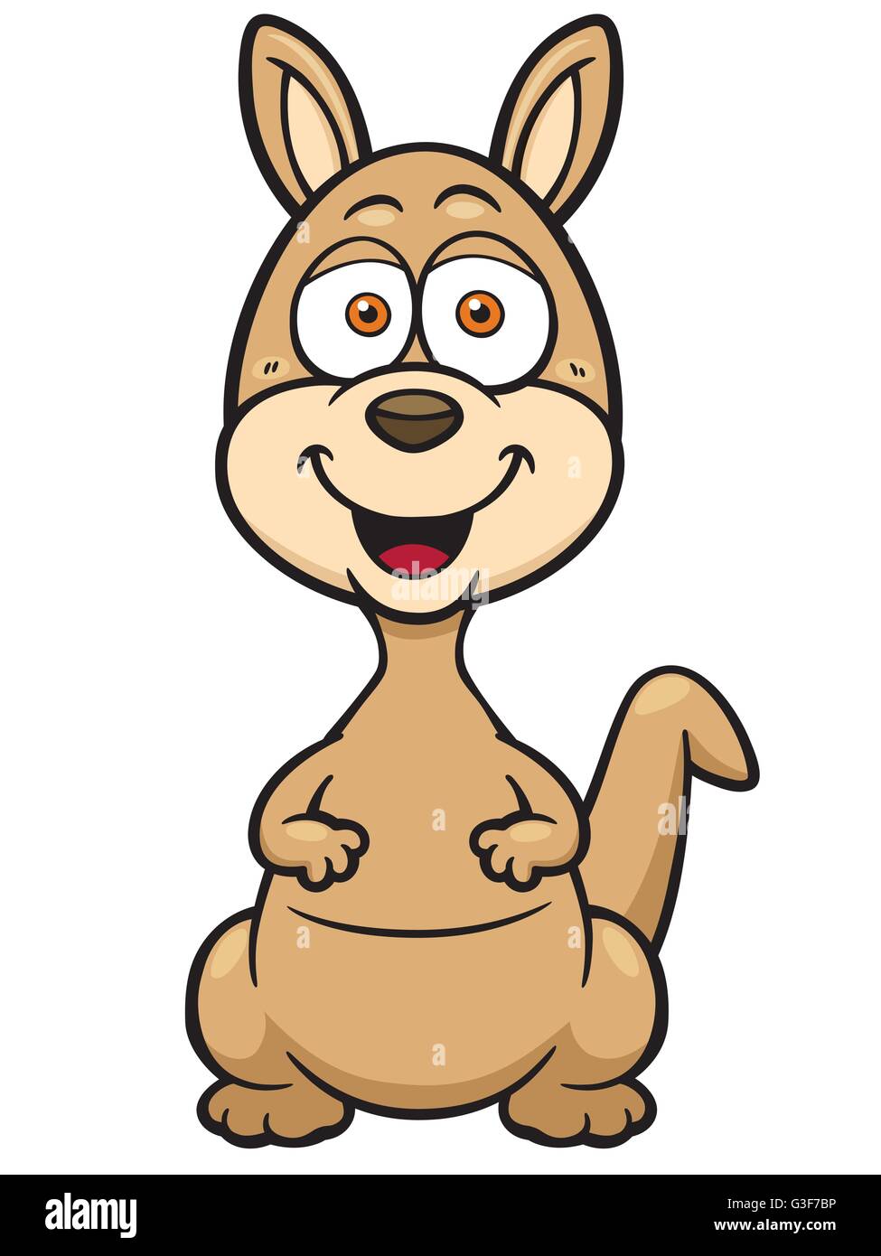 Kangaroo cartoon hi-res stock photography and images - Alamy