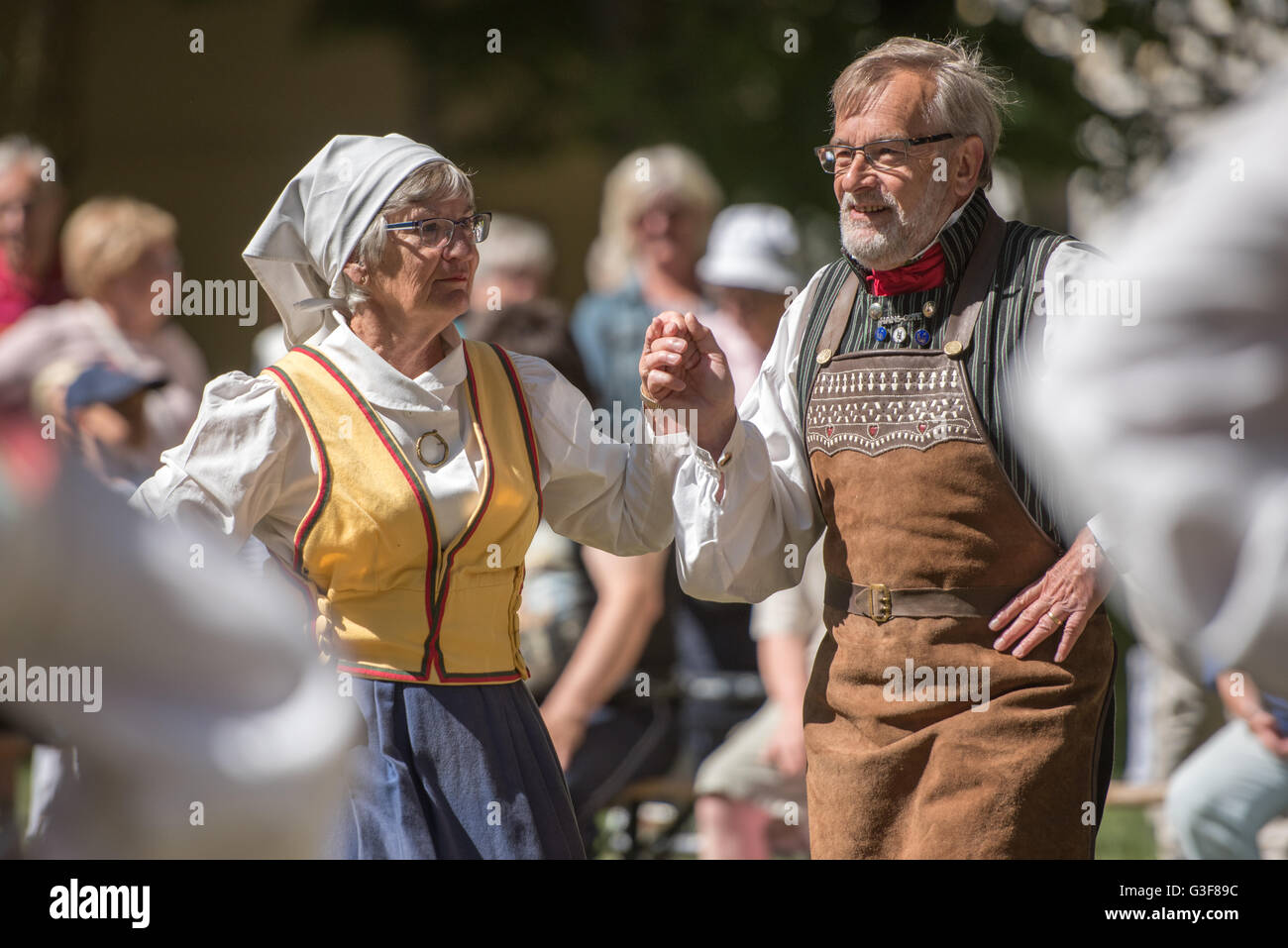 Swedish folk dance during National day celebration Stock Photo - Alamy