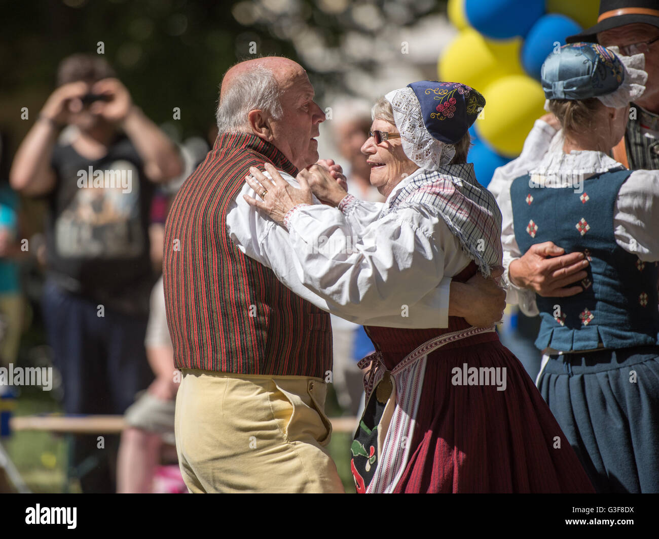 Swedish folk dance during National day celebration Stock Photo - Alamy