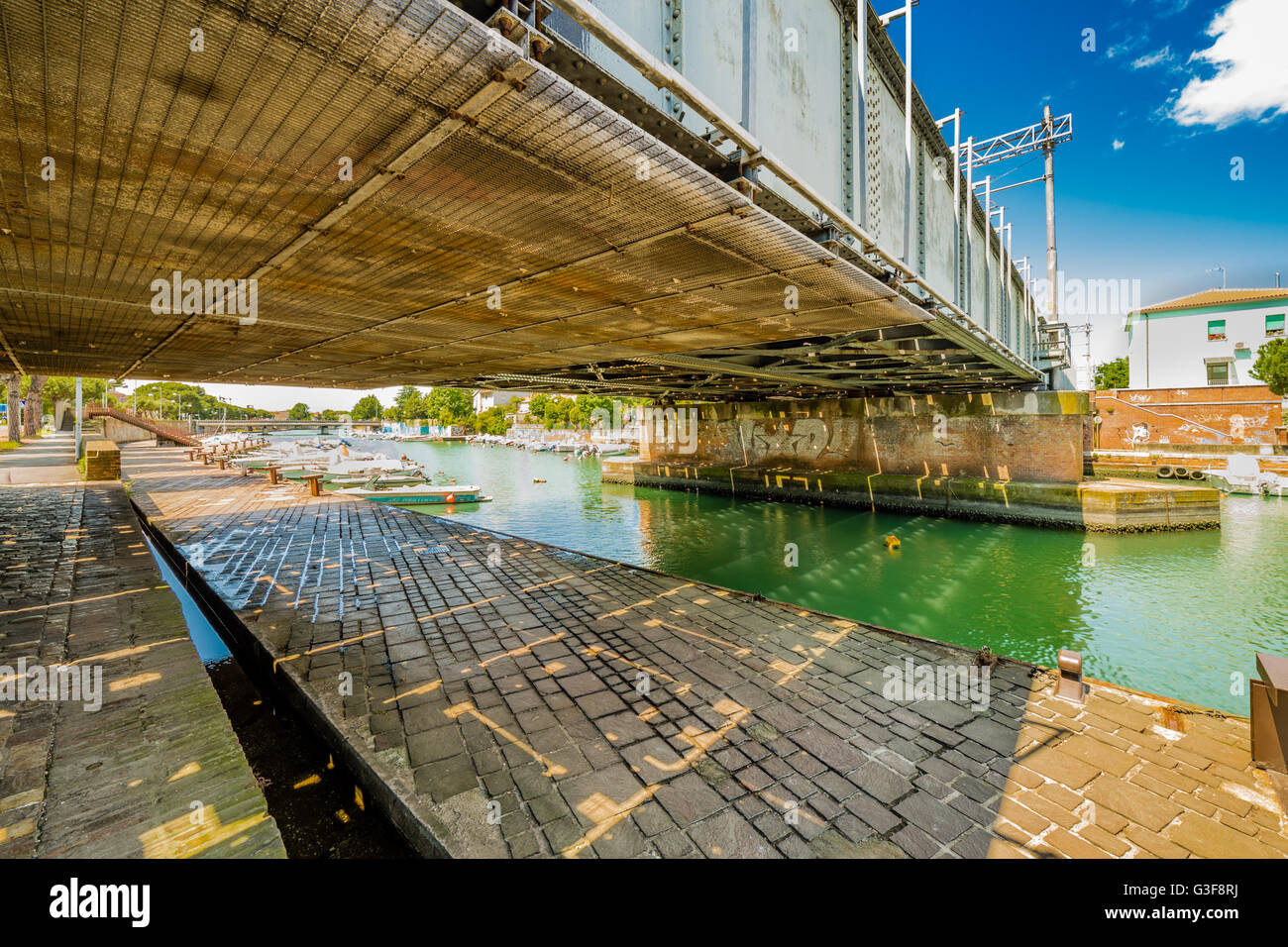 Rimini port canal hi-res stock photography and images - Alamy