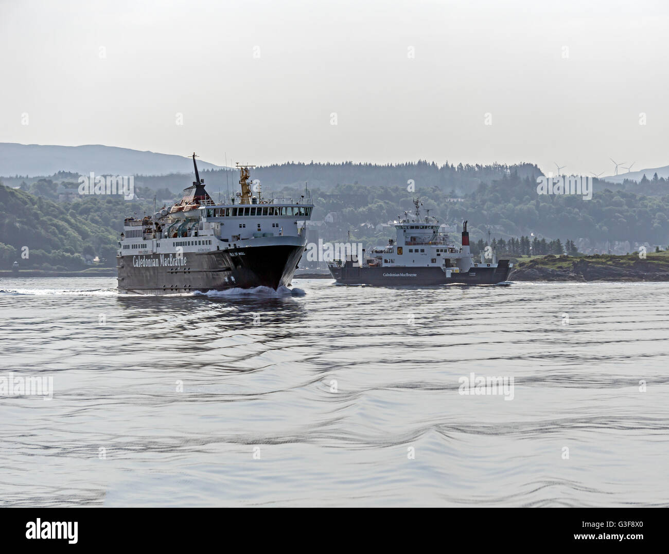 Caledonian Macbrayne car and passenger ferries Isle of Mull and Coruisk ...