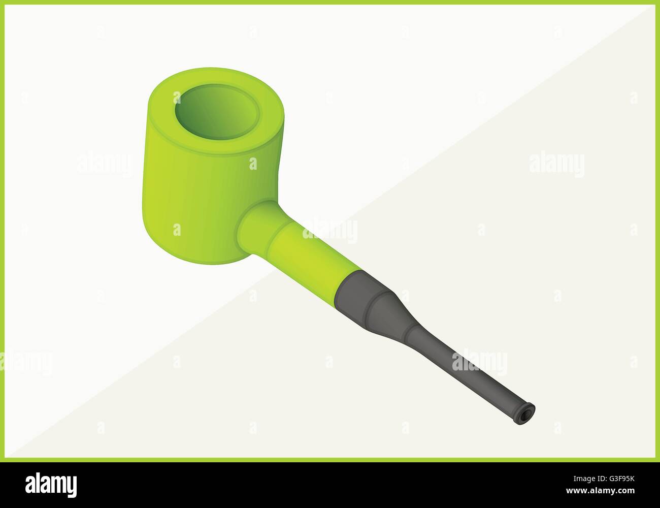 tobacco smoke pipe isometric vector Stock Vector Image & Art - Alamy