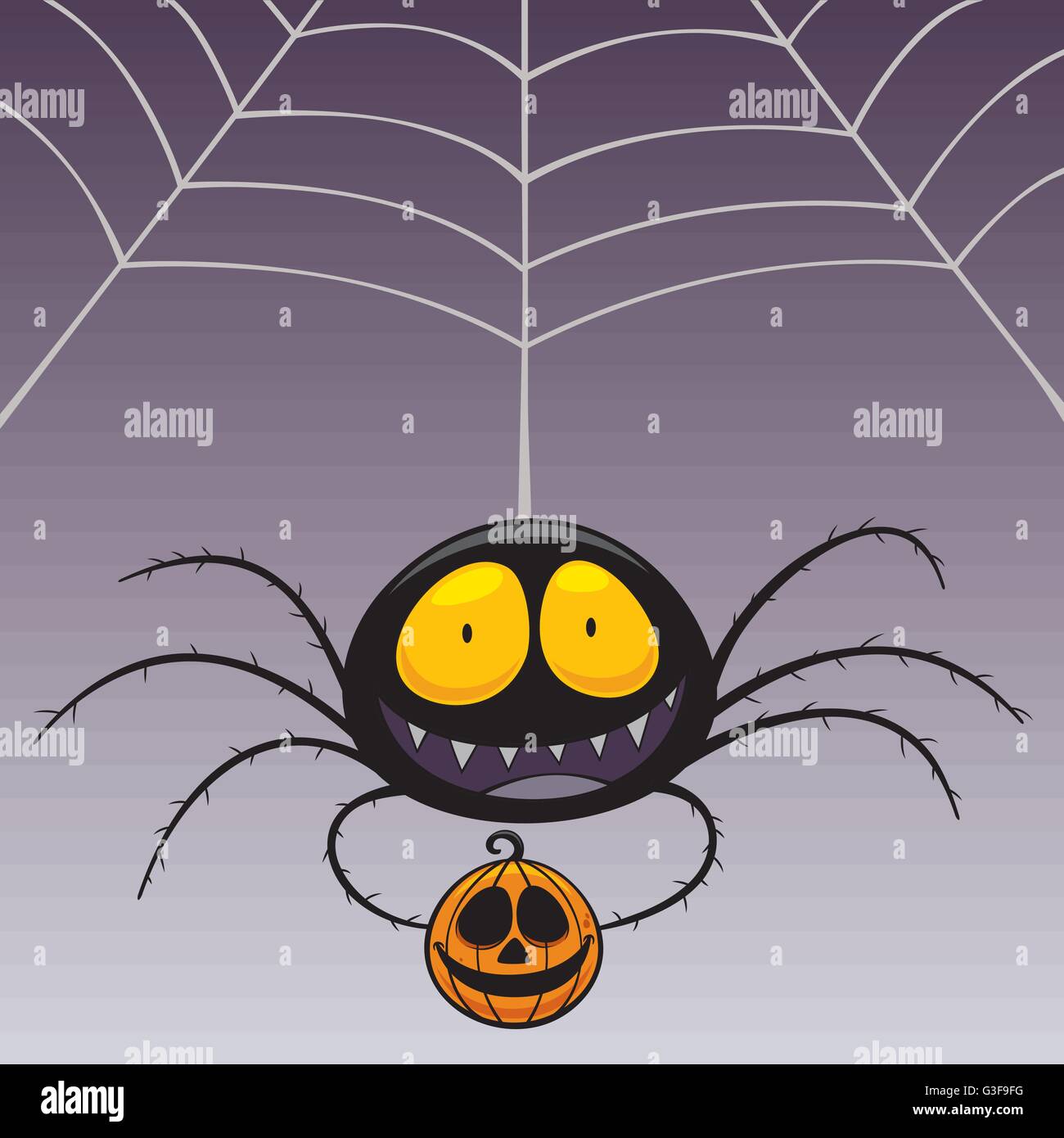 Cartoon spider hi-res stock photography and images - Alamy