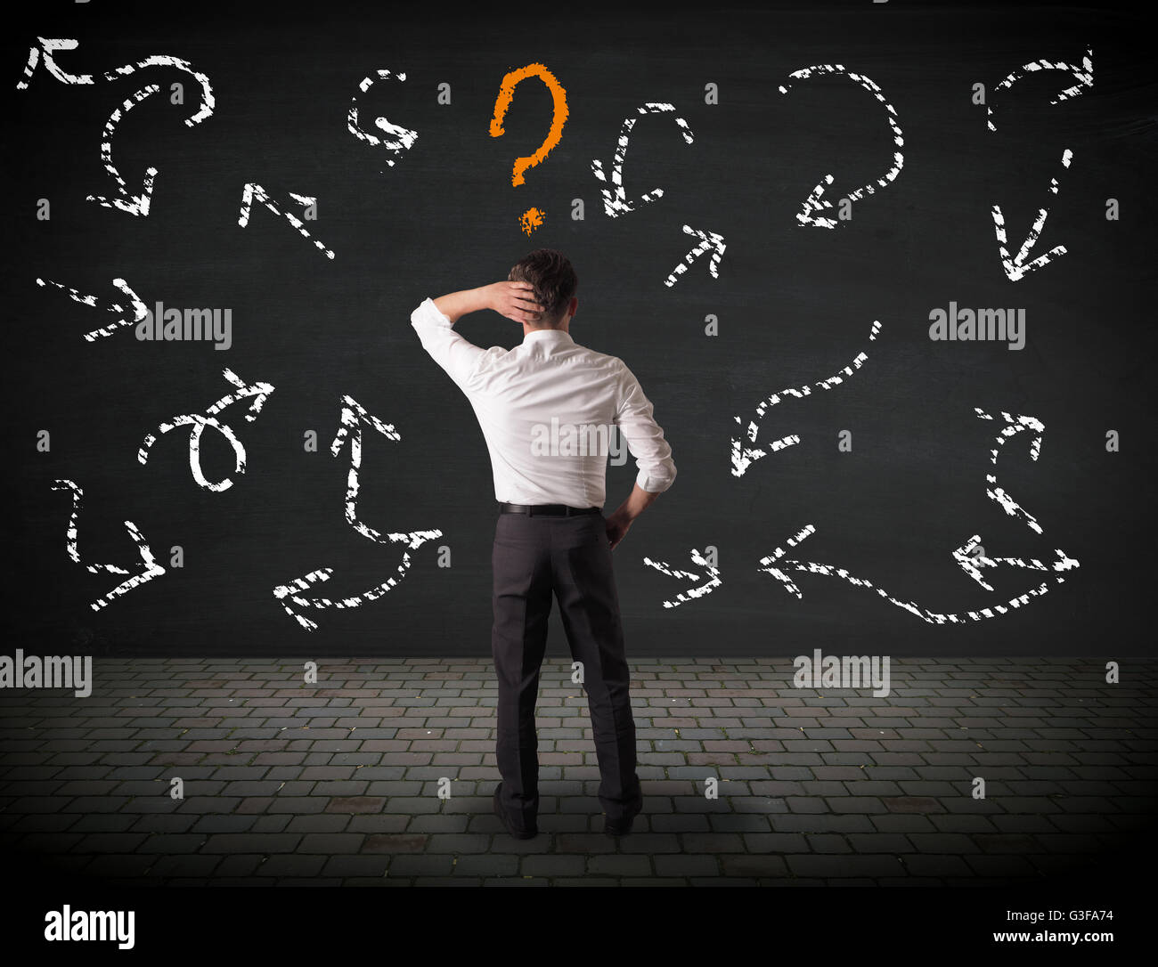 Choices concept arrows hi-res stock photography and images - Alamy