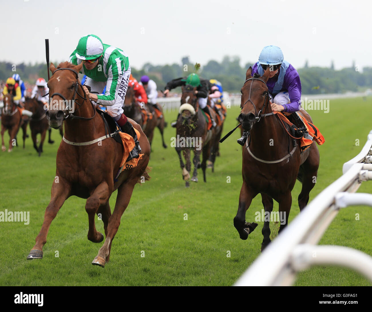 June meeting york racecourse hi-res stock photography and images - Alamy