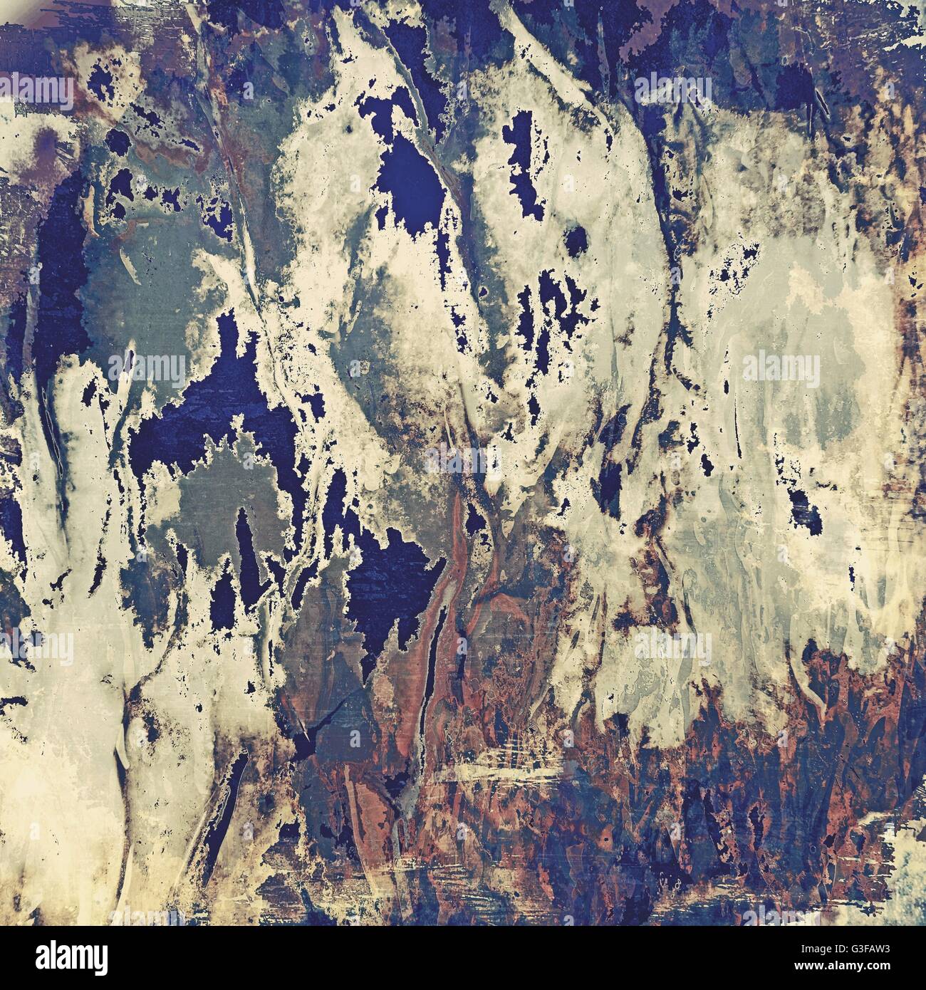 Vintage old-style texture, worn and rough grunge background with ...
