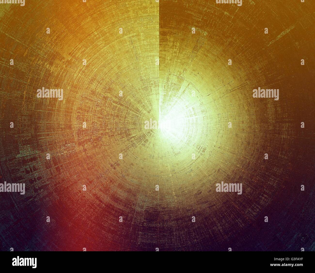 Spherical retro style abstract background, aged graphic texture with ...