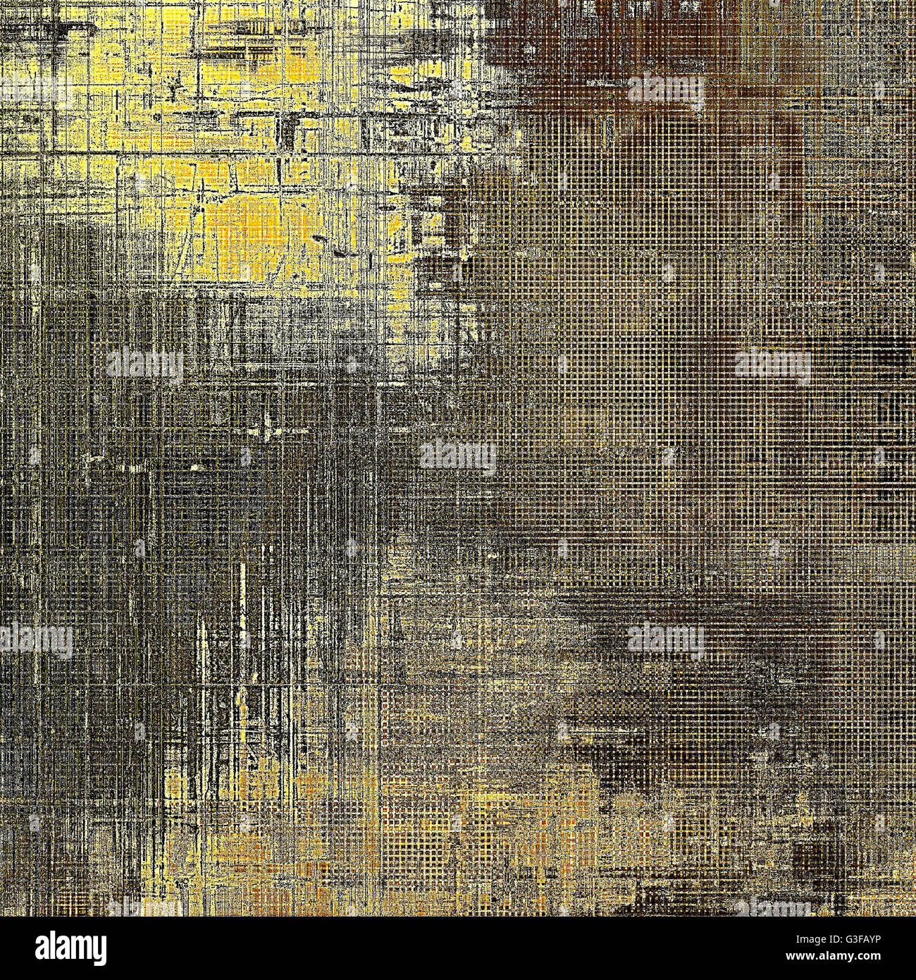 Background with dirty grunge texture, vintage style elements and ...