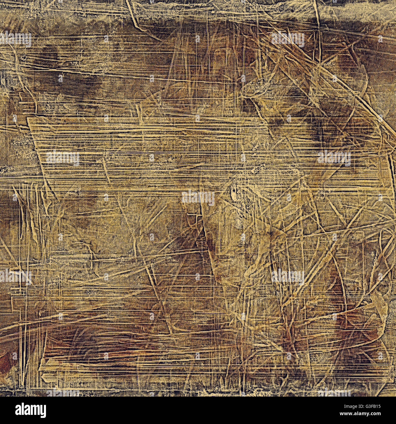 Vintage old-style texture, worn and rough grunge background with ...