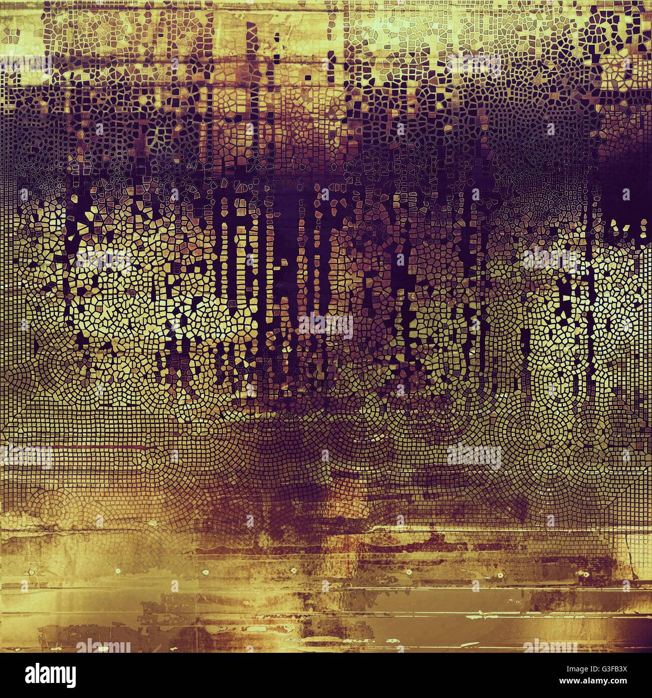 Vintage old-style texture, worn and rough grunge background with ...