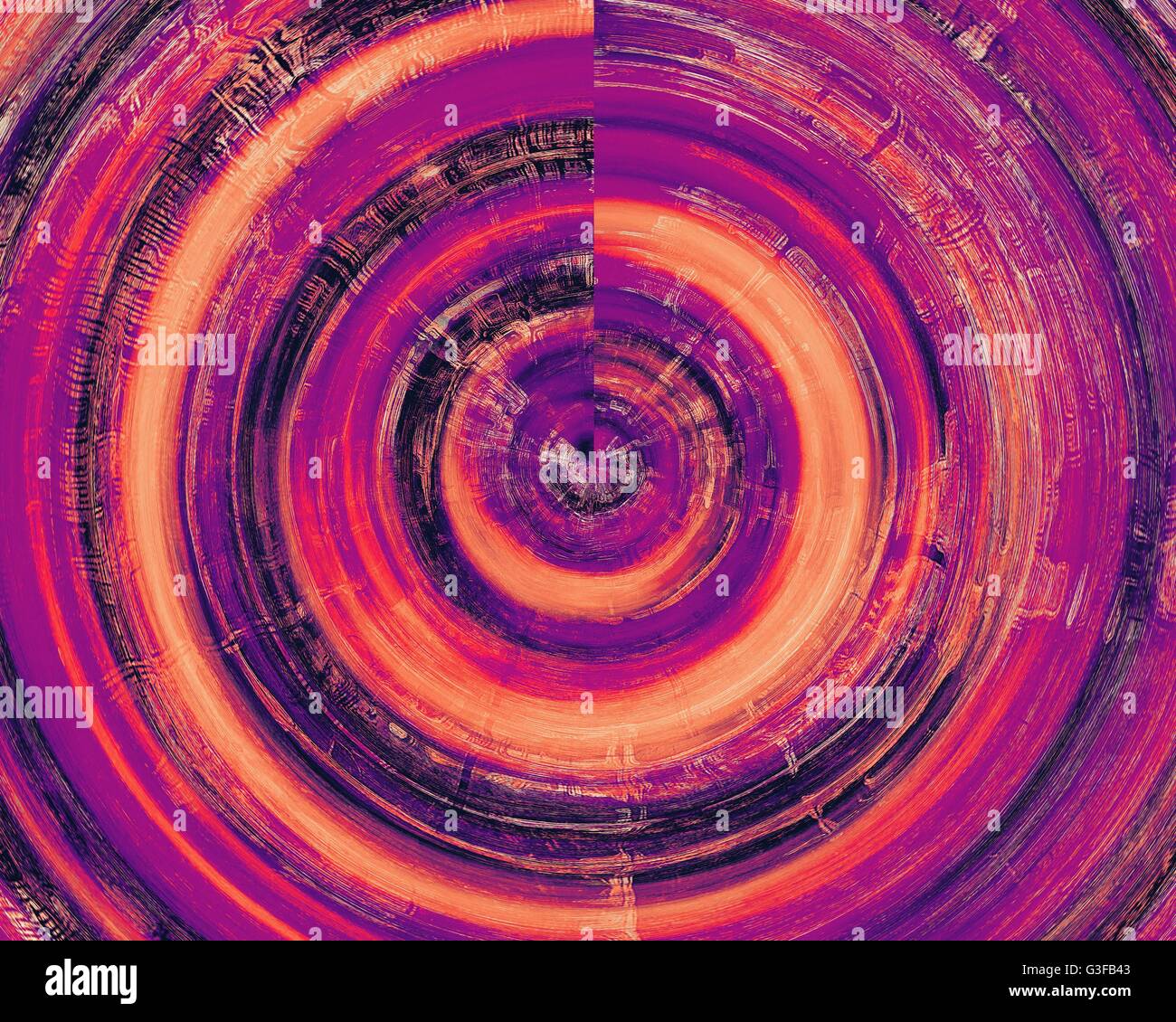 Spherical colorful grunge background, tinted vintage style texture ...