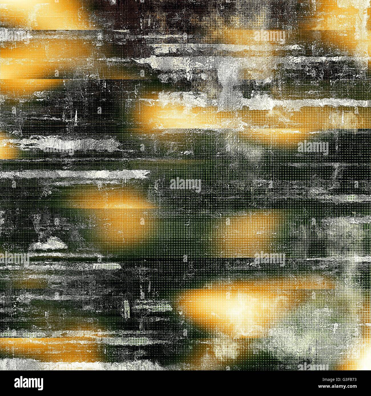 Retro style abstract background, aged graphic texture with different ...