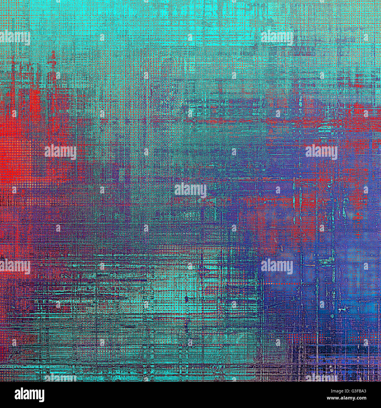 Retro vintage colored background with noise effect; grunge texture with ...