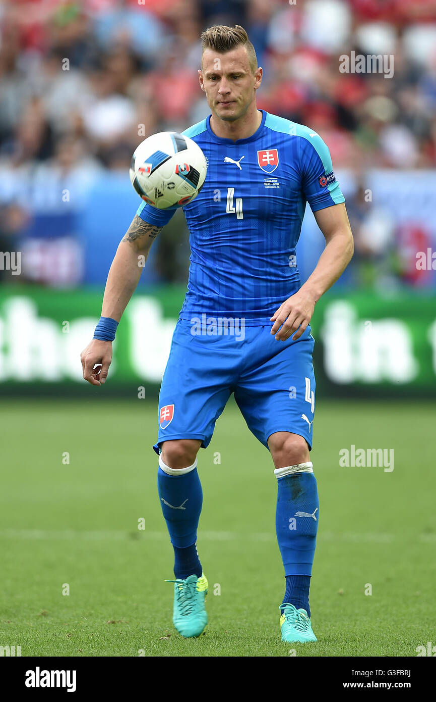 Slovakia's Jan Durica during the UEFA Euro 2016, Group B match at the ...