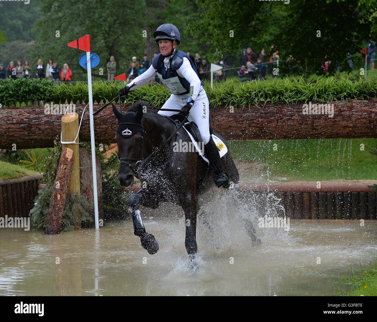 Nicola Wilson riding Bulana in action in the Equi-trek CCI*** Cross ...