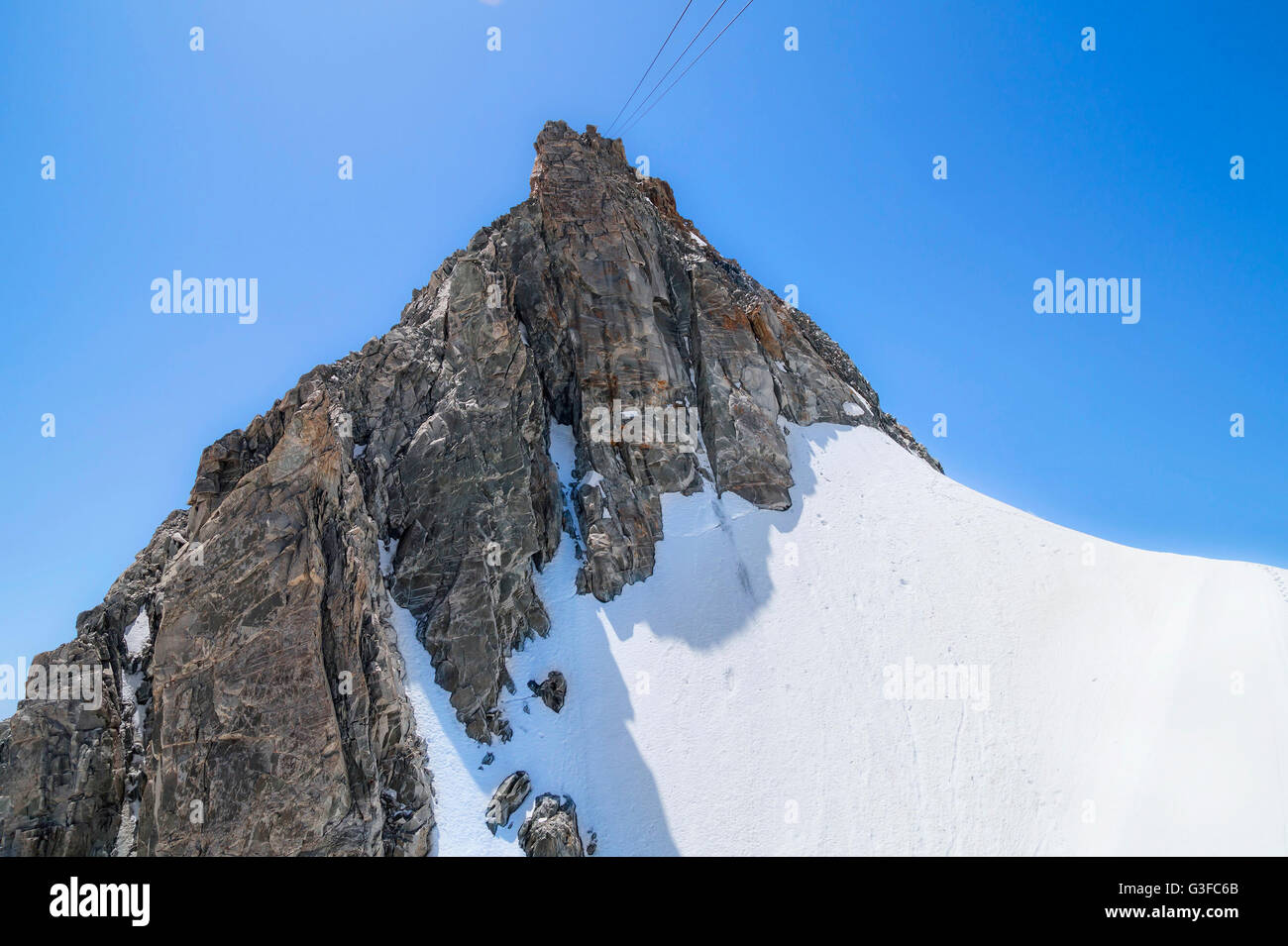 Pointe helbronner hi-res stock photography and images - Alamy