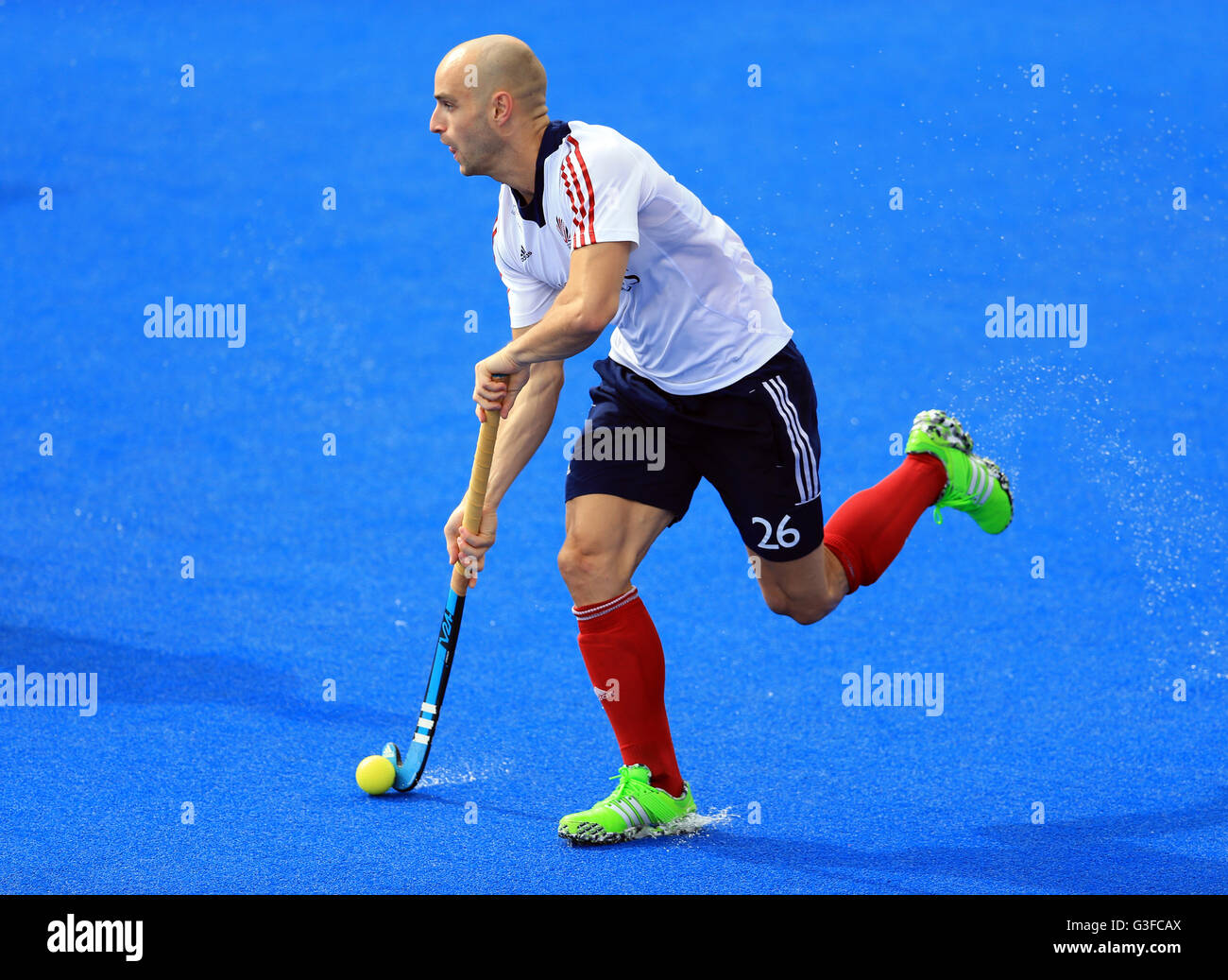 Great Britain's Nick Catlin during day two of the FIH Men's Champions ...