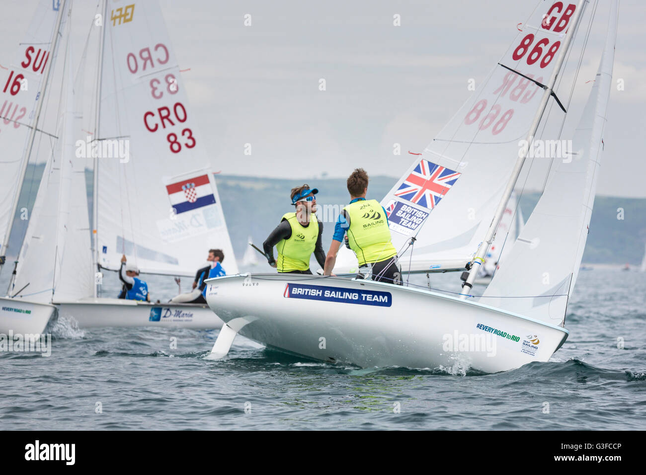 The British Olympic squad pair of Luke Patience and Chris Grube ...
