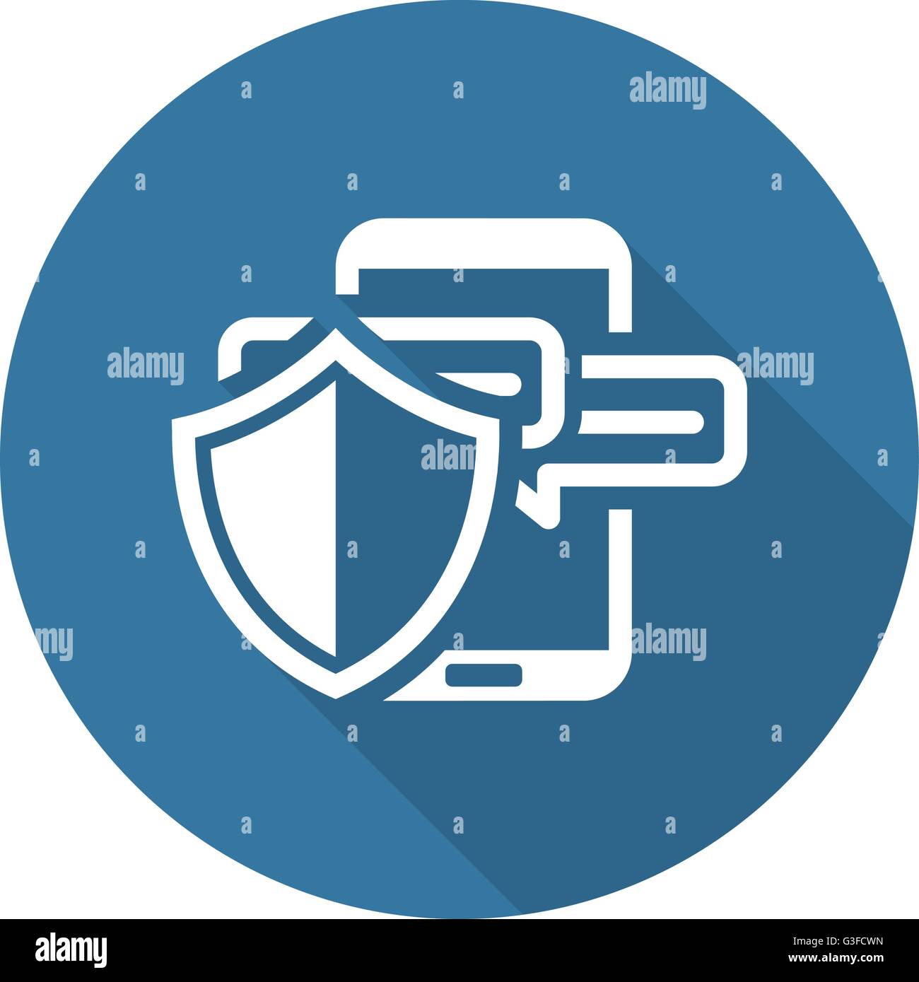 Messaging security Stock Vector Images - Alamy