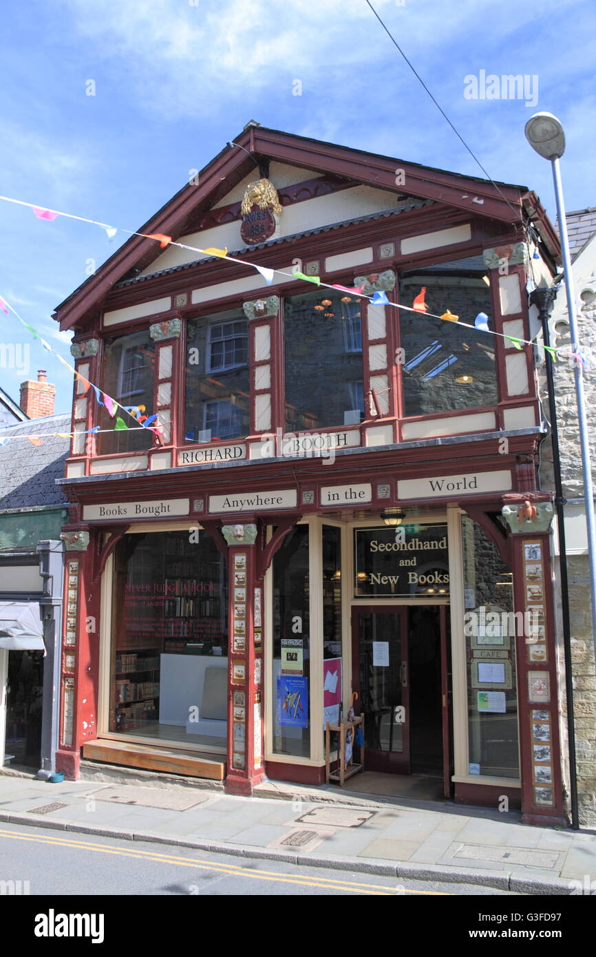 Richard Booth bookshop, Lion Street, Hay-on-Wye, Powys, Wales, Great ...