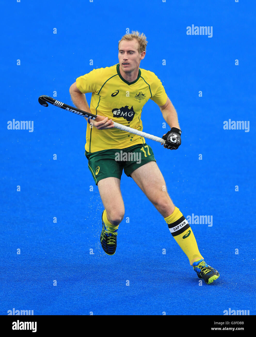Australia's Aran Zalewski during day two of the FIH Men's Champions ...