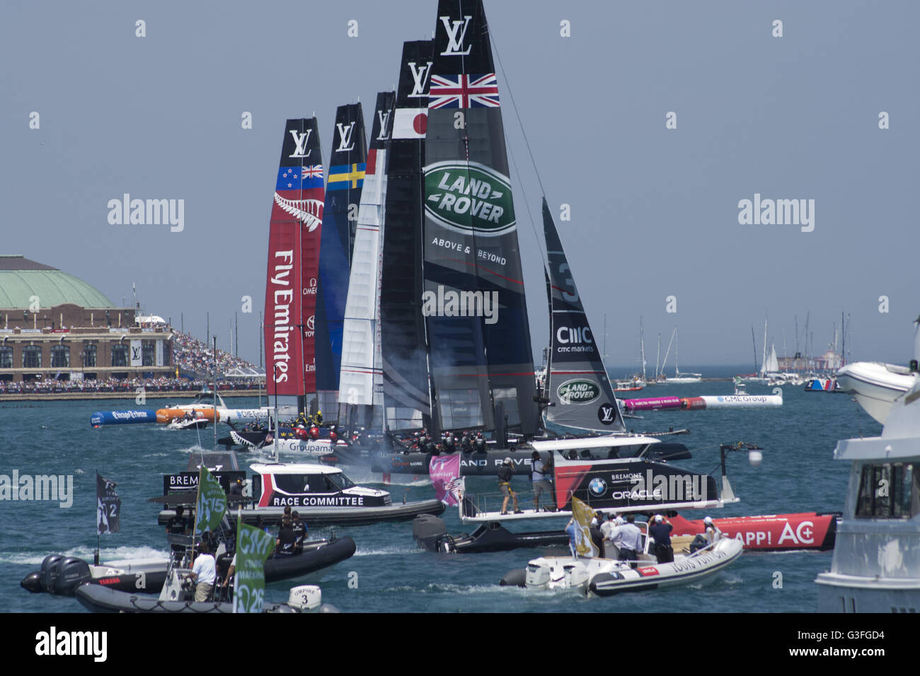 World Class Sailing Races High Resolution Stock Photography and Images ...
