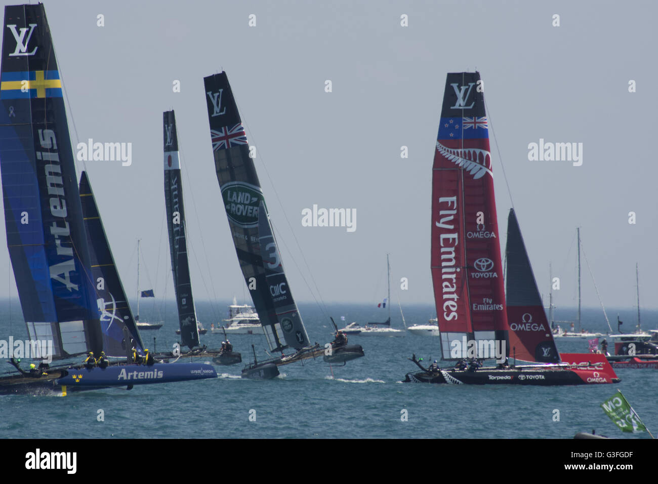 World class sailing races hi-res stock photography and images - Alamy