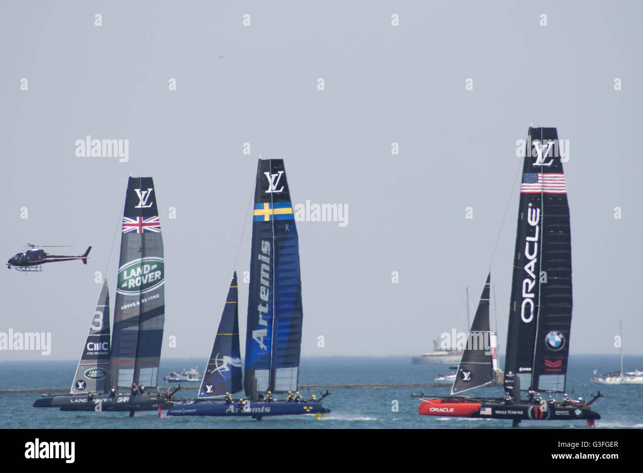 World class sailing races hi-res stock photography and images - Alamy