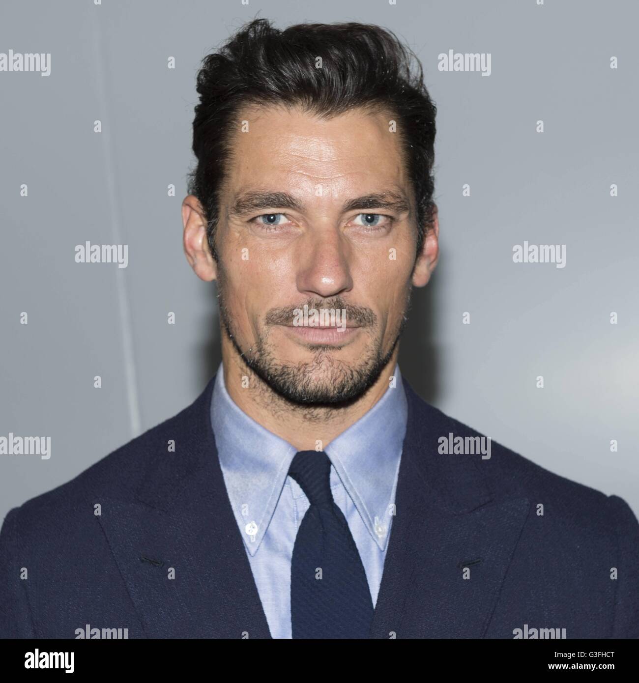 London, UK. 10th June, 2016. David Gandy at Oliver Spencer Runway ...