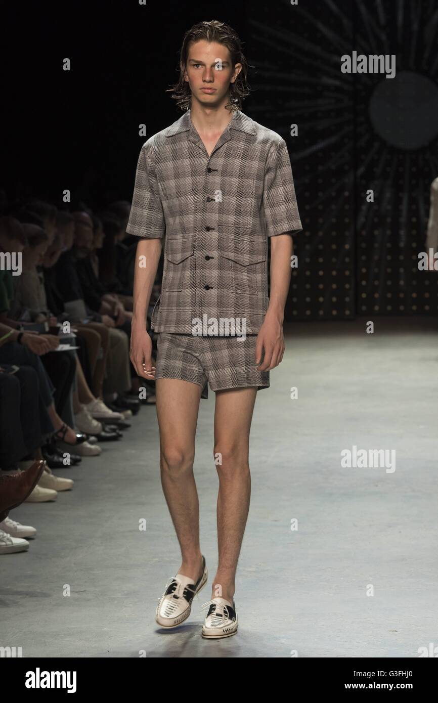 London, UK. 10th June, 2016. TOPMAN Design runway at London Collections ...
