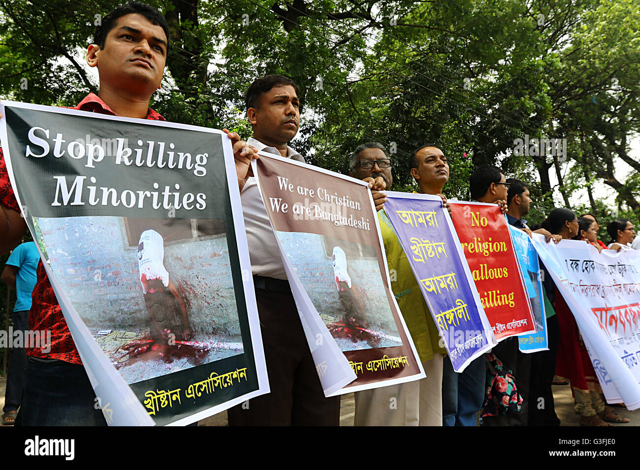 DHAKA, BANGLADESH – JUNE 08: Bangladesh Christian association organize ...