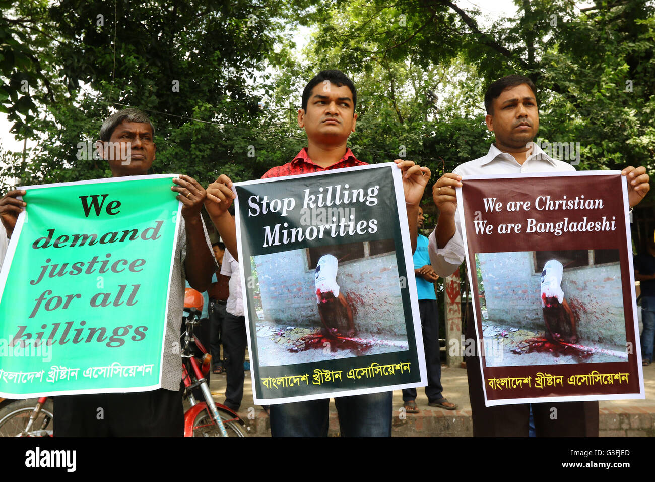 DHAKA, BANGLADESH – JUNE 08: Bangladesh Christian association organize ...