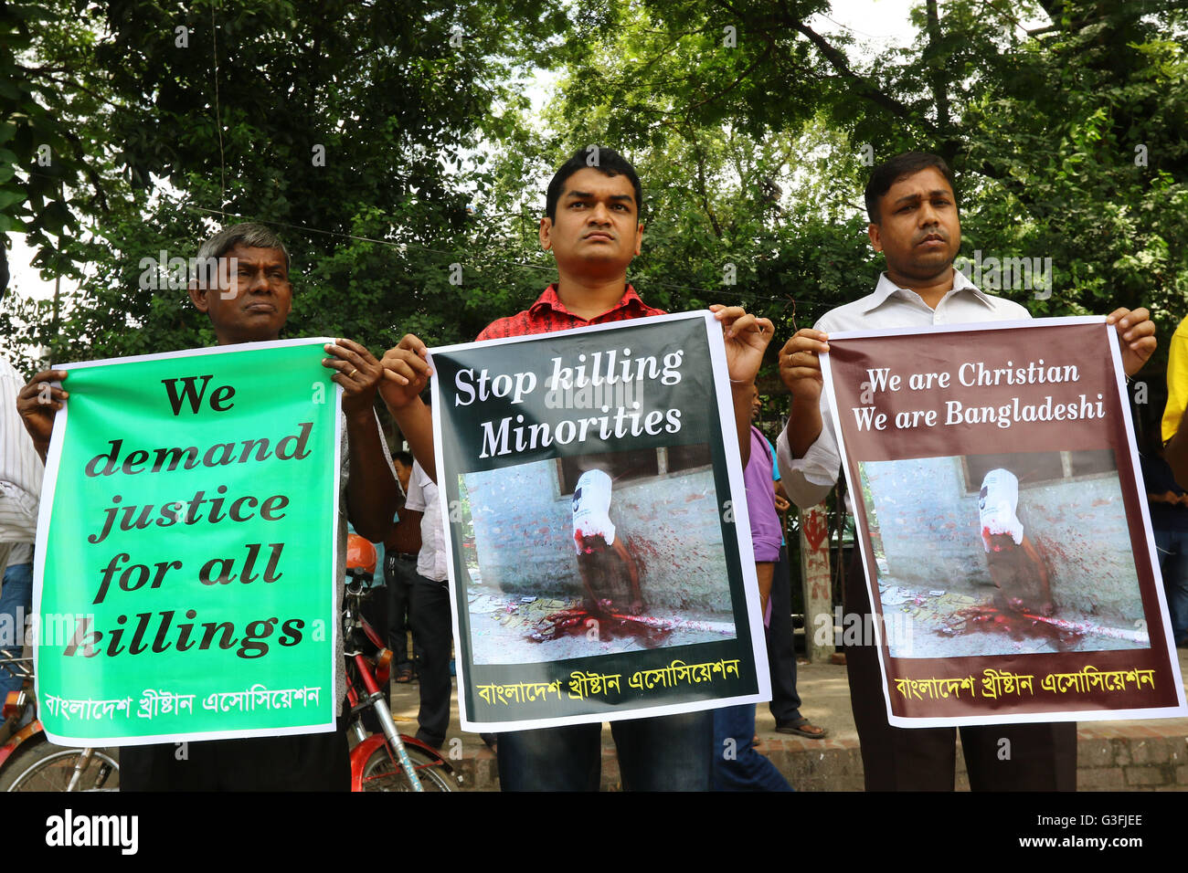 DHAKA, BANGLADESH – JUNE 08: Bangladesh Christian association organize ...