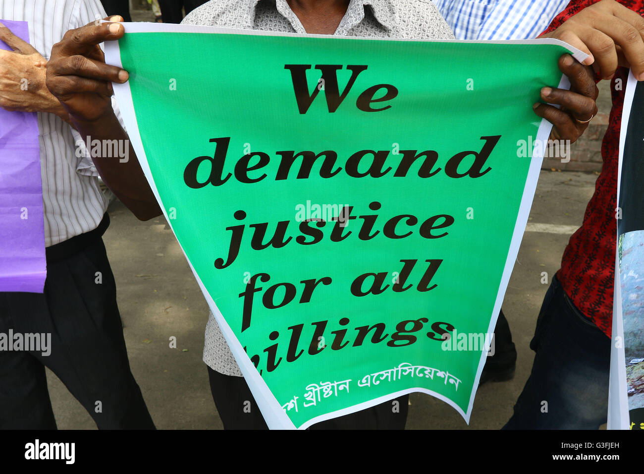DHAKA, BANGLADESH – JUNE 08: Bangladesh Christian association organize ...