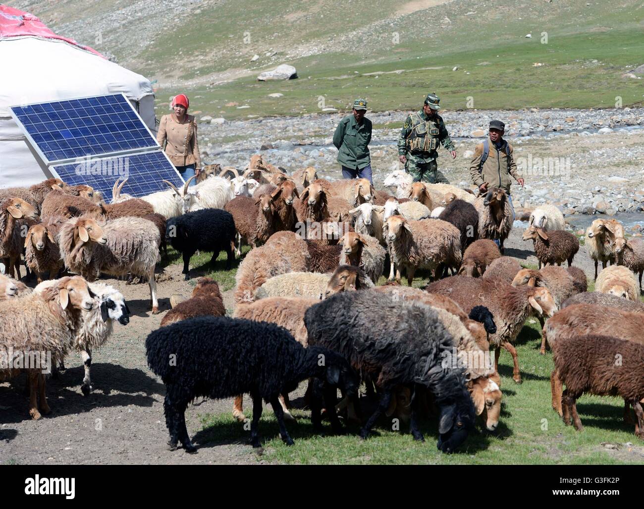 Urumqi, China's Xinjiang Uygur Autonomous Region. 6th June, 2016 ...