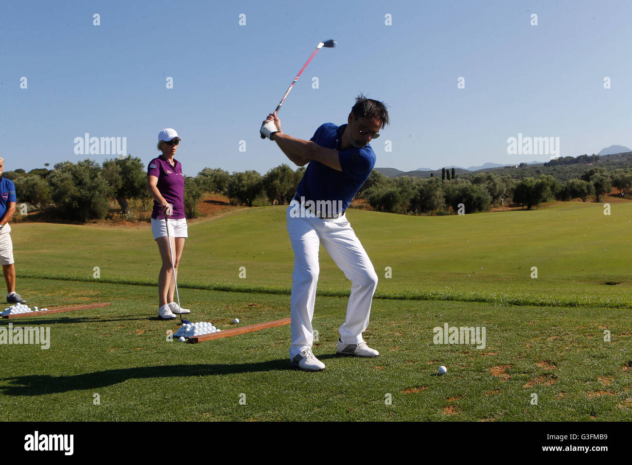 Pilos Messinia, Peloponnese, Greece. 11th June, 2016. Italian former ...