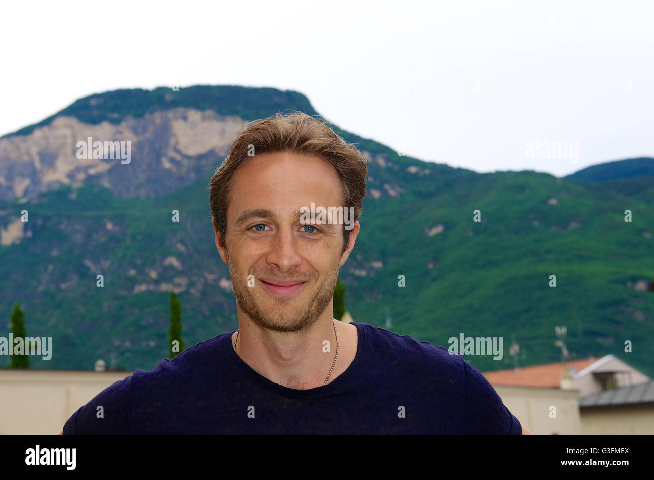 Bozen, Italy. 10th June, 2016. The actor of the ARD crime series 'Kripo ...