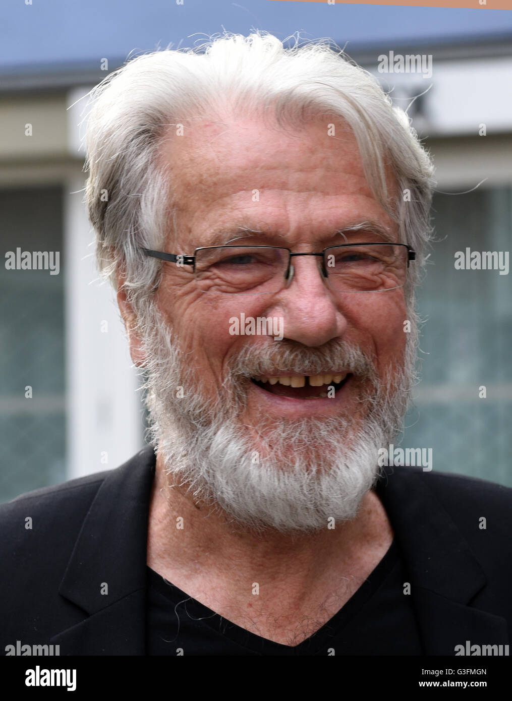 Duesseldorf, Germany. 10th June, 2016. Actor Juergen Prochnow posing in ...