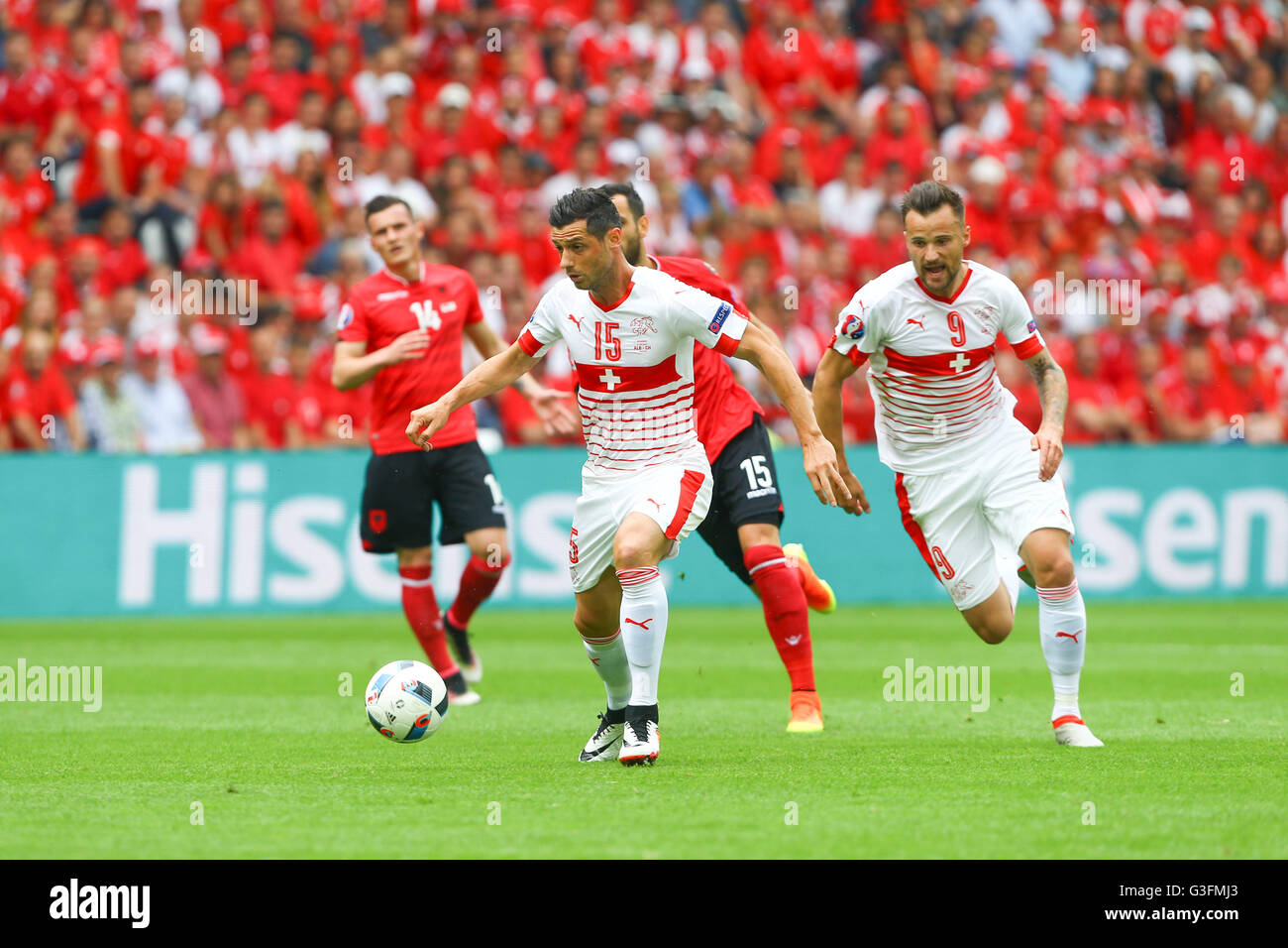 Stadium Felix Bollaert, Lens, France. 11th June, 2016. European ...