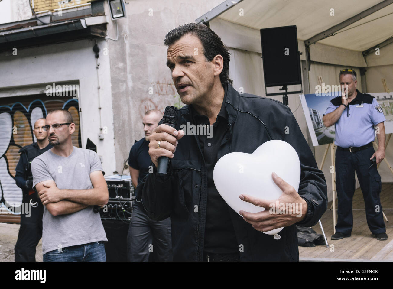 Berlin, Berlin, Germany. 11th June, 2016. CHRISTOPH GROENER, CEO of CG ...