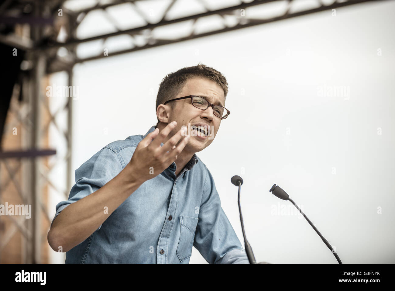 Barcelona, Catalonia, Spain. 11th June, 2016. IÃ‘IGO ERREJON, one of ...