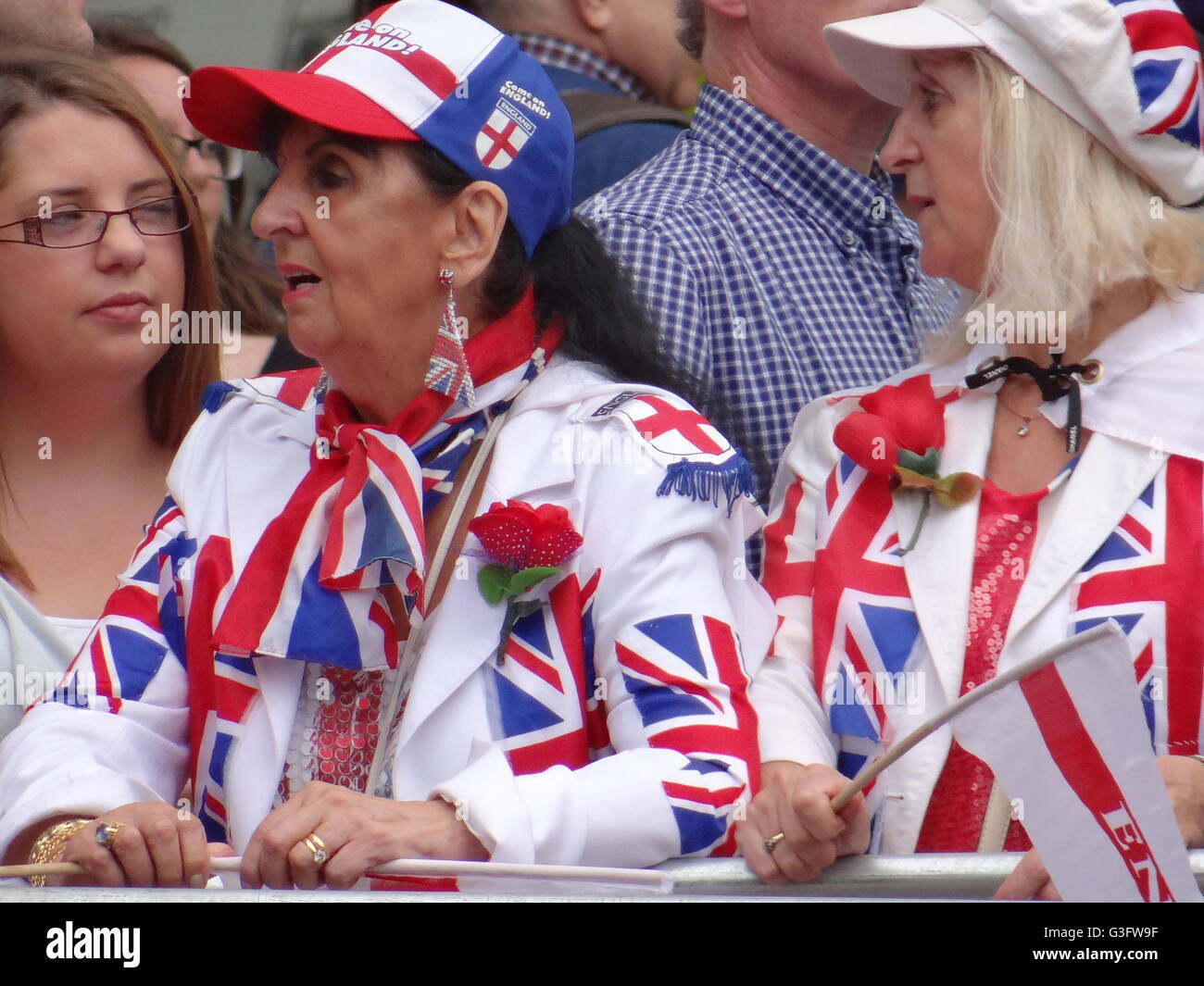 Trooping the Colour Parade for the 90th anniversary of the Queen ...
