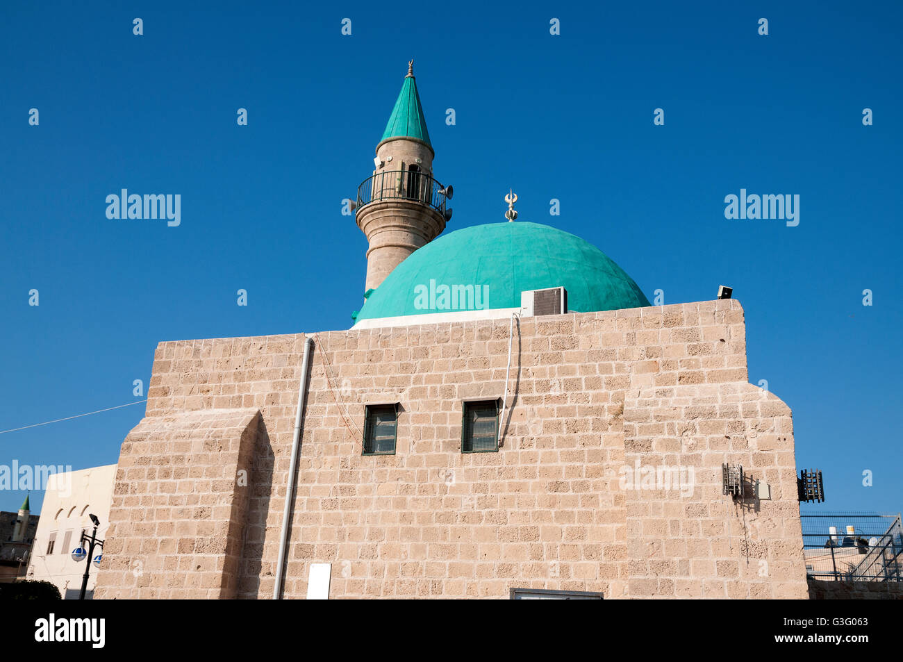 An ancient mosque in Acre, Israel Stock Photo - Alamy