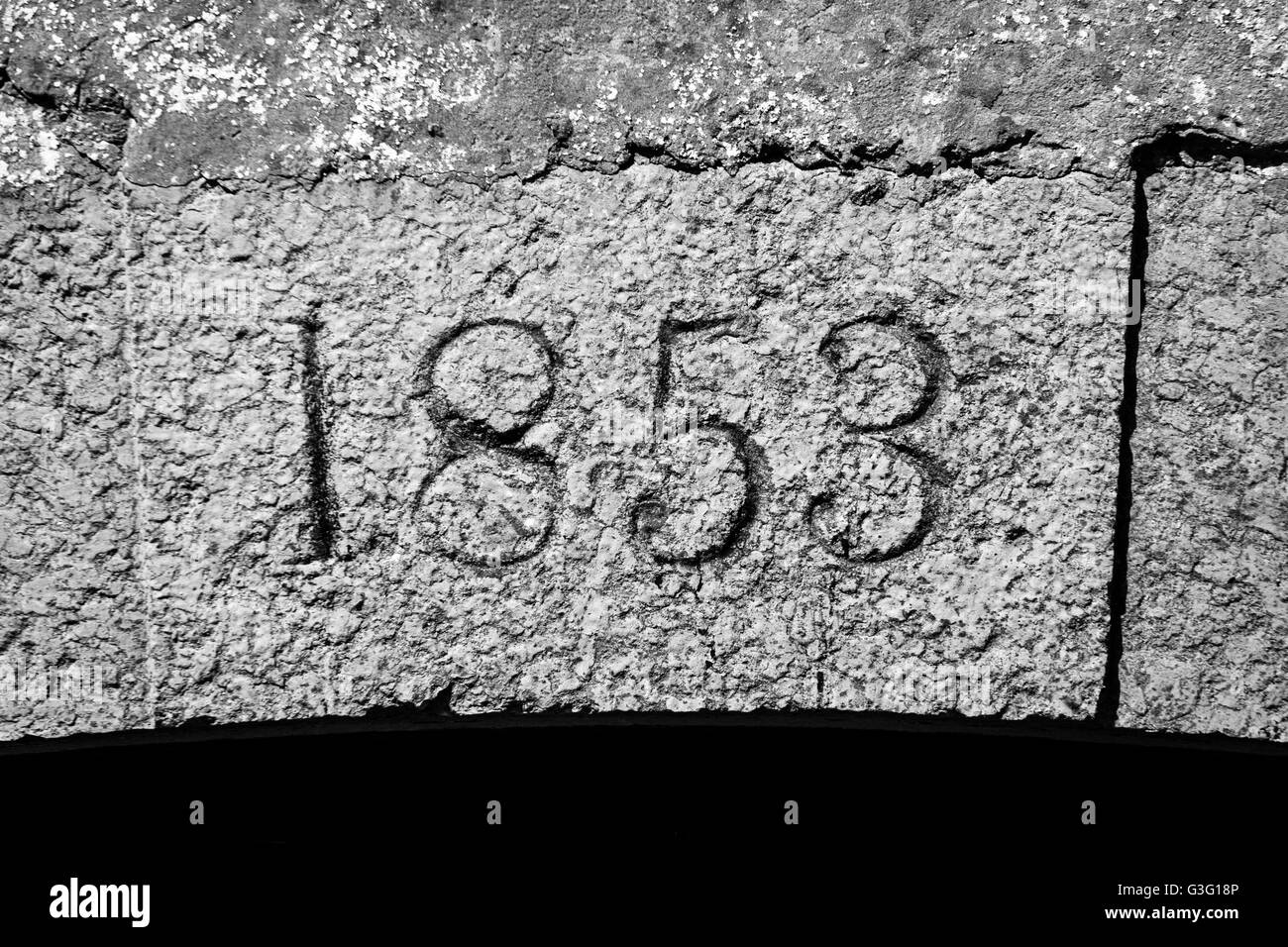 The year 1853 Stock Photo - Alamy