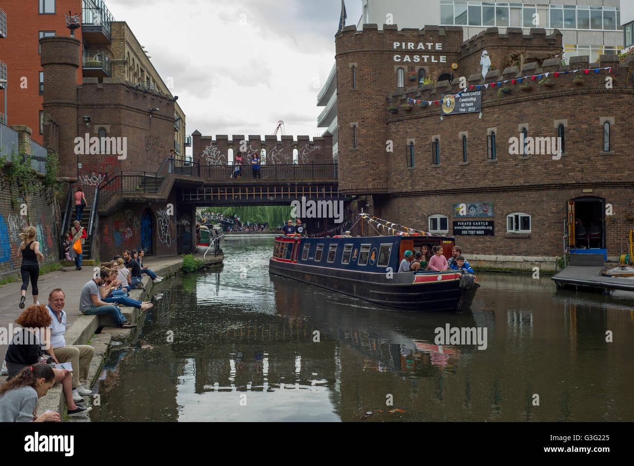 Pirate castle, camden lock hi-res stock photography and images - Alamy