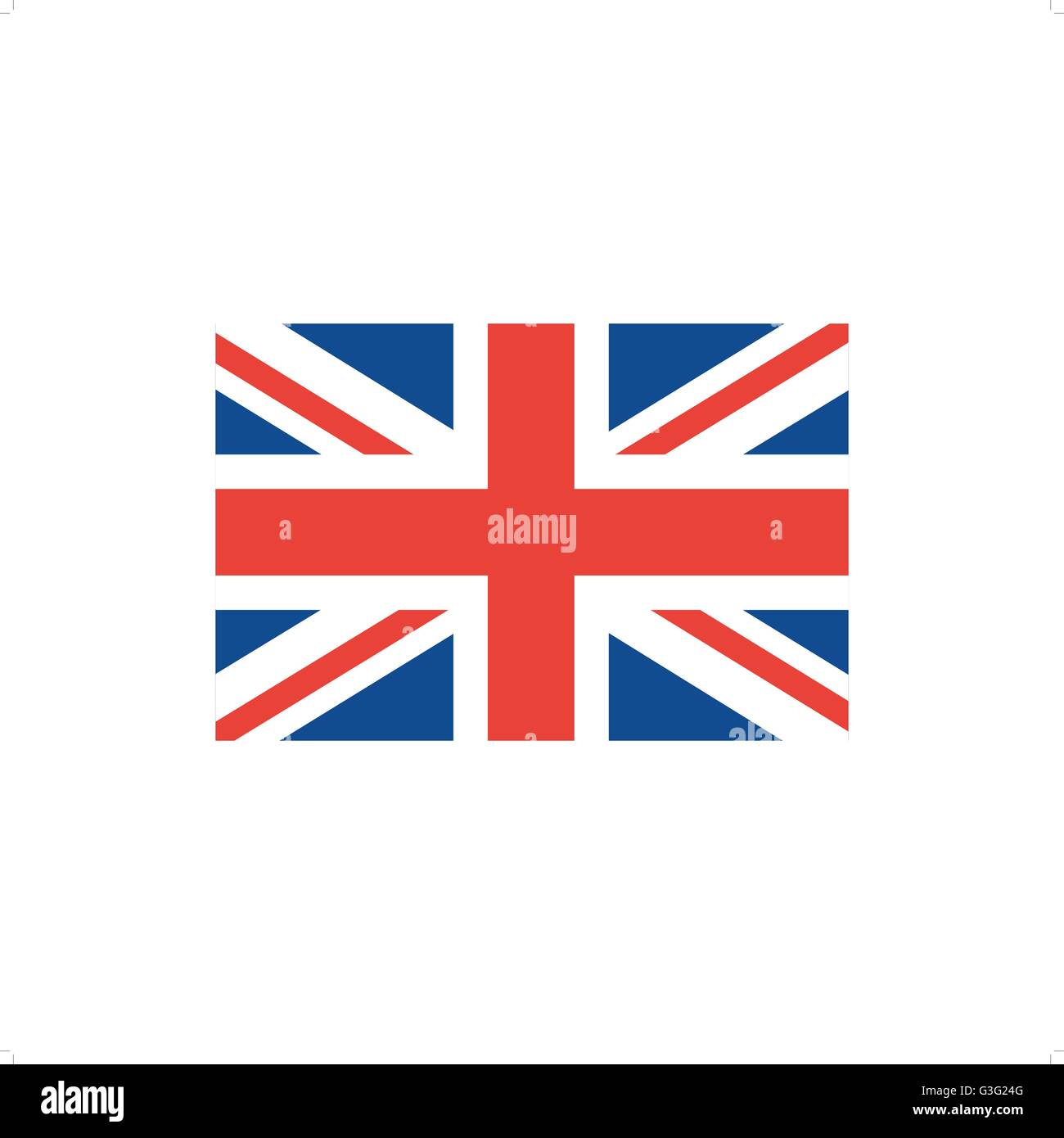 Vector Image of The British Flag.United Kingdom Flag vector ...