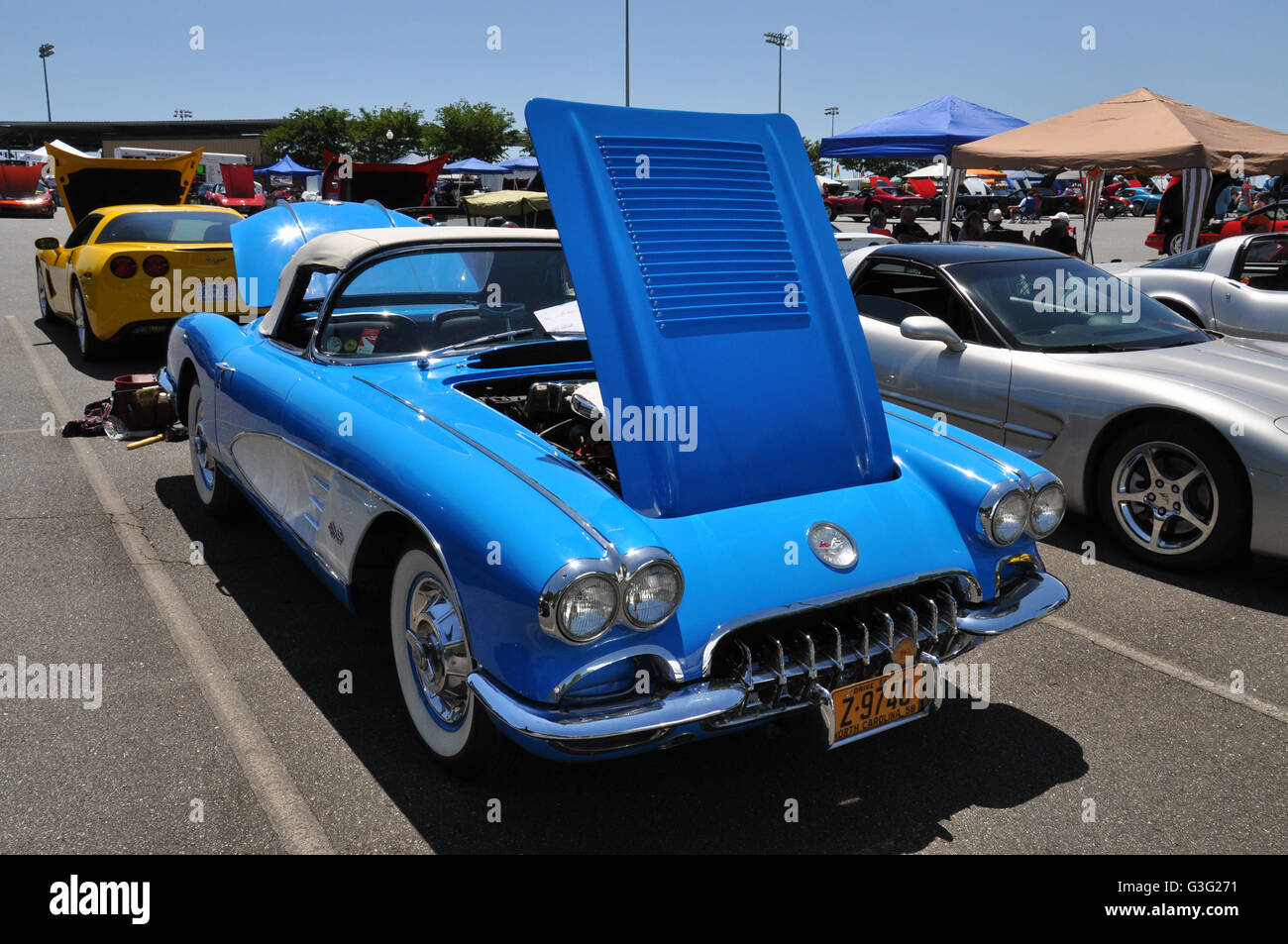 1958 corvette hi-res stock photography and images - Alamy