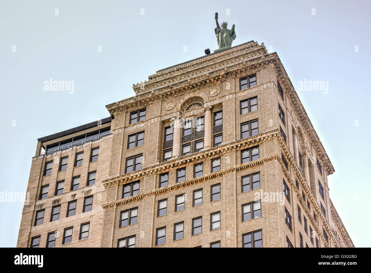 Buffalo, New York - May 8, 2016: The Liberty Building, a Neoclassical ...