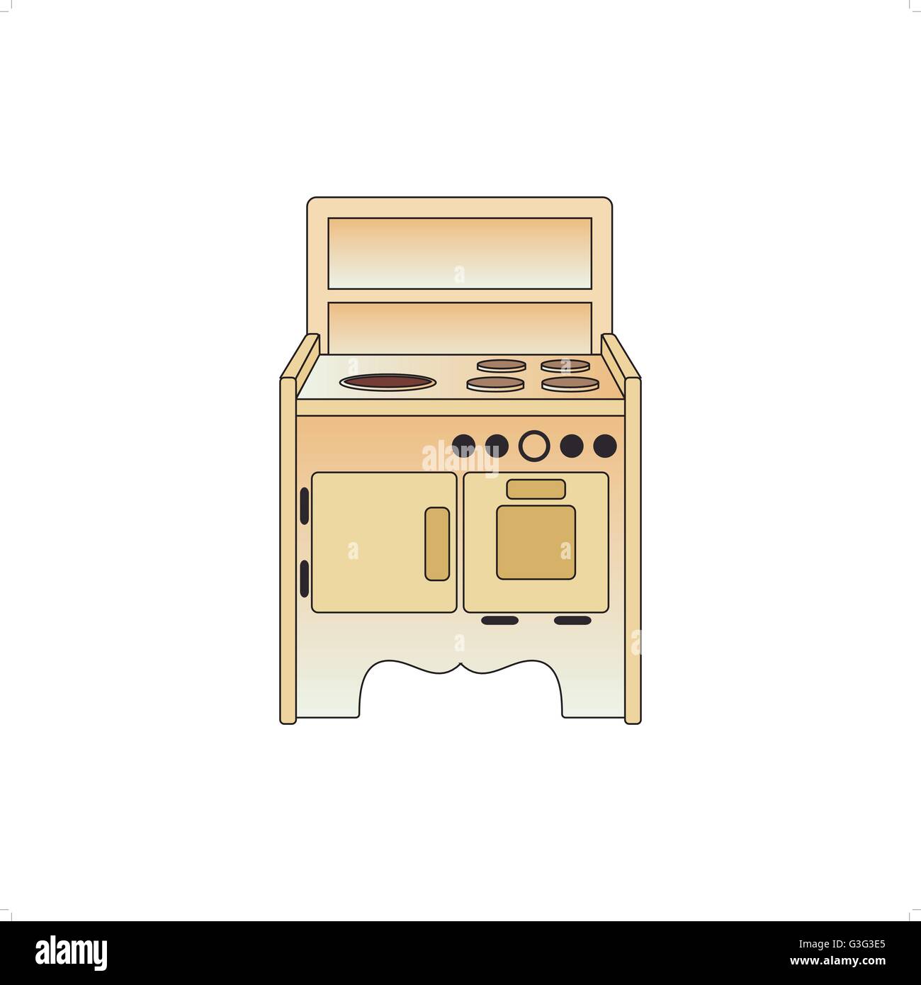 Hot flame background heating Stock Vector Images - Alamy